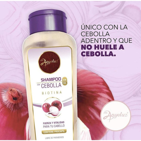 Anyeluz | Hair | Anyeluz Trio De Cebollashampoo De Cebollaterapia ...